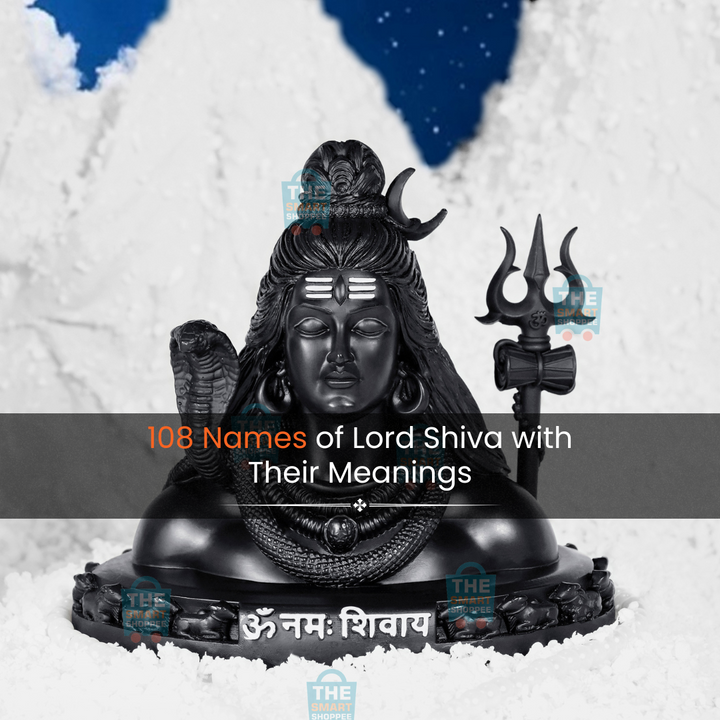 108 Names of Lord Shiva with Their Meanings – Tasmaya Divine Treasures ...