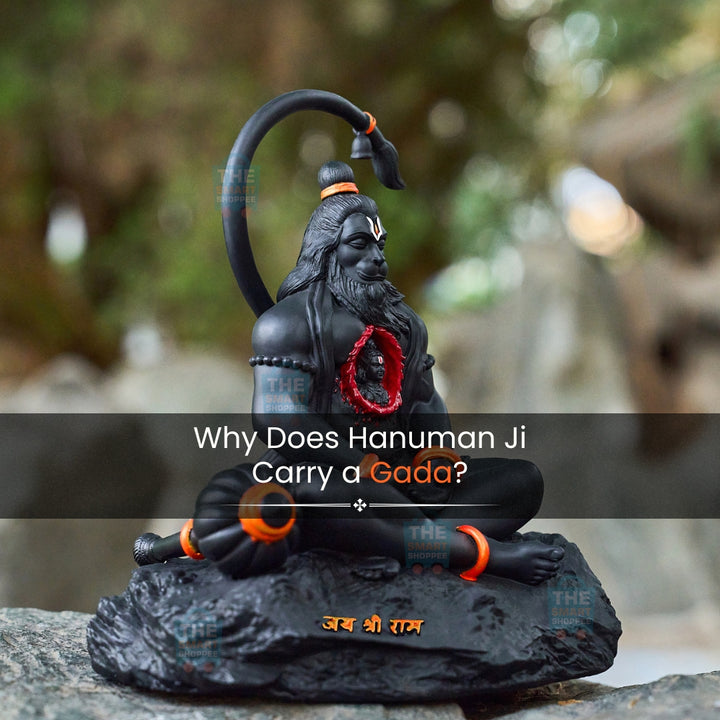 Why Does Hanuman Ji Carry a Gada? – Tasmaya Divine Treasures Pvt Ltd